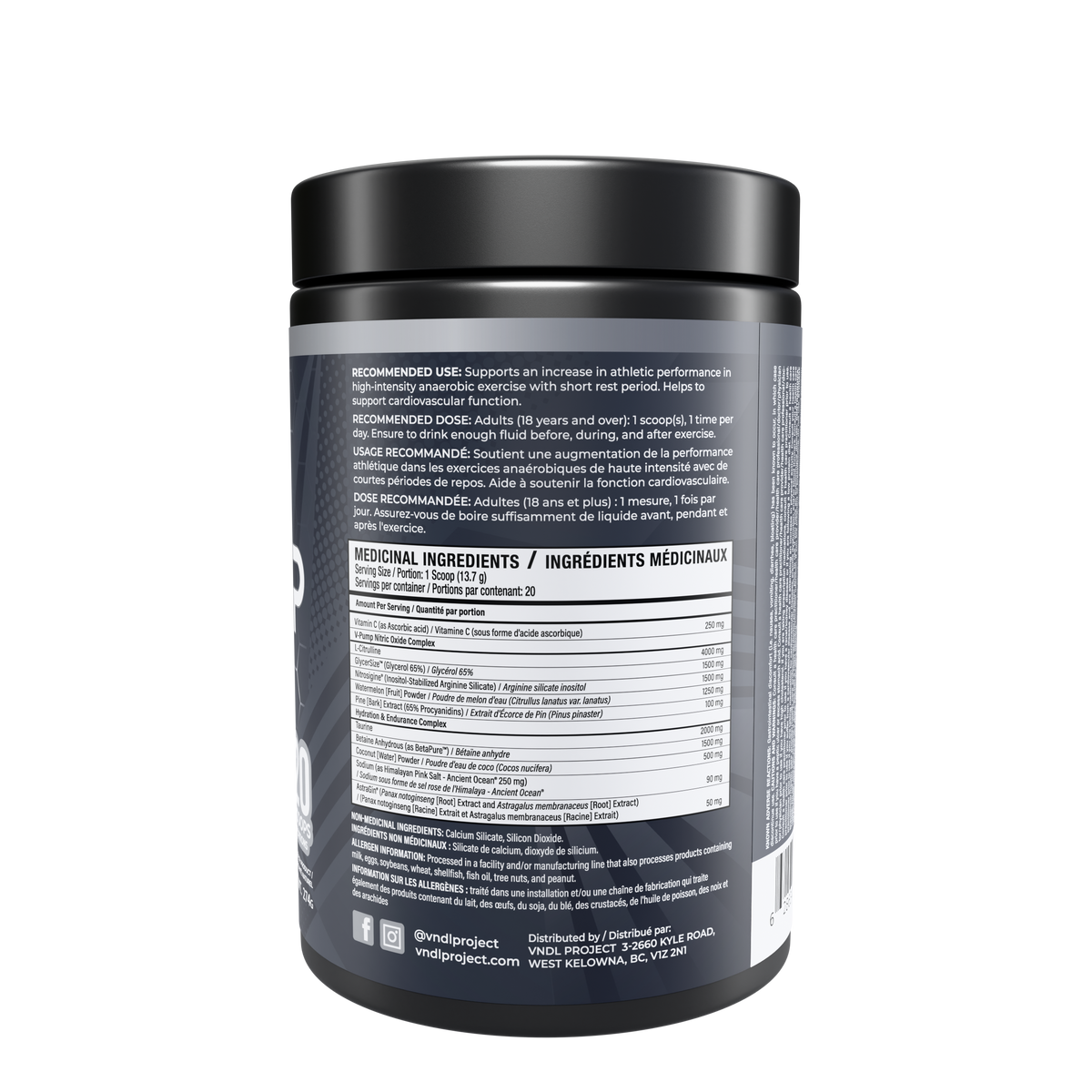 V-PUMP - STIM-FREE PERFORMANCE - VNDL Project