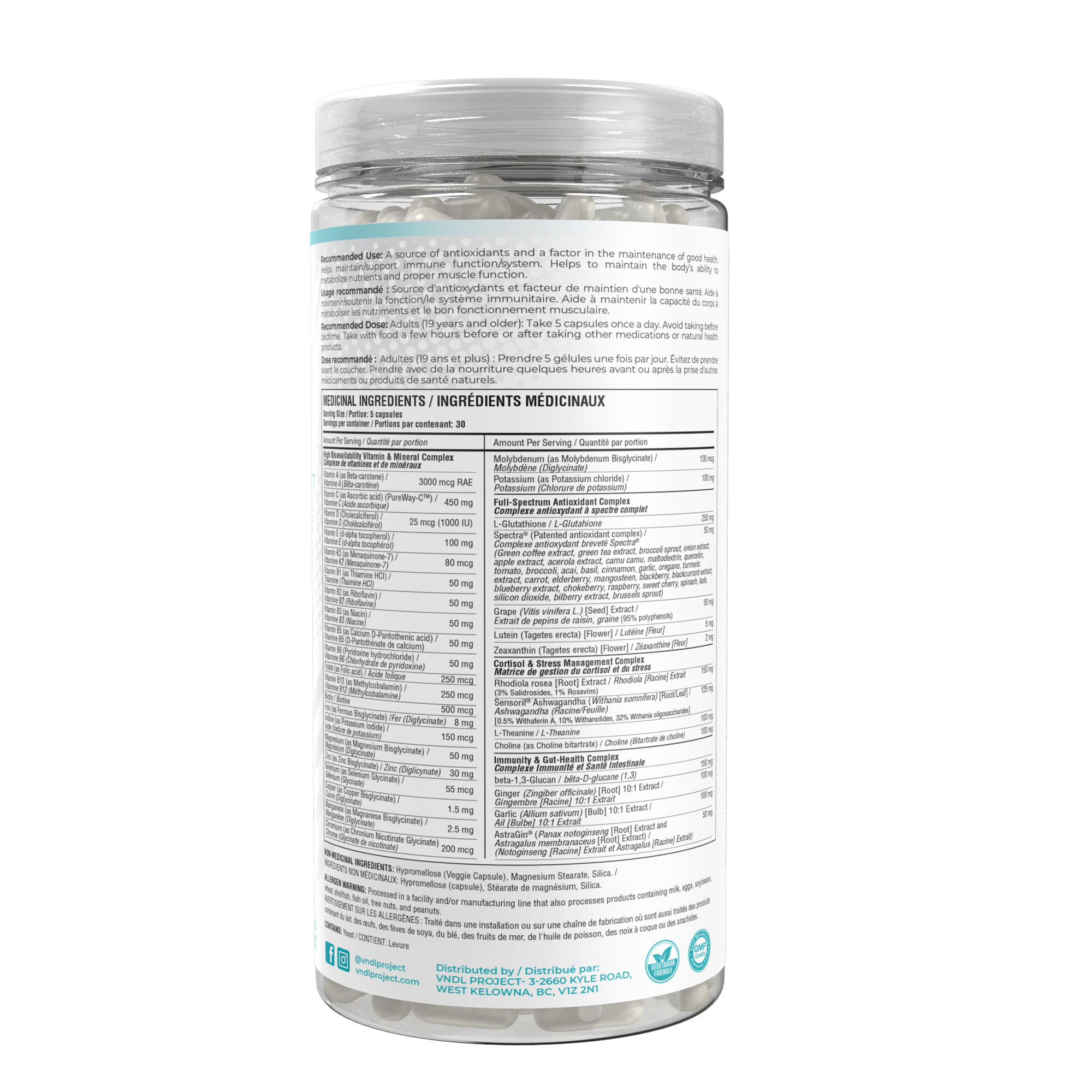 MULTI-V - MORE THAN A MULTIVITAMIN - VNDL Project